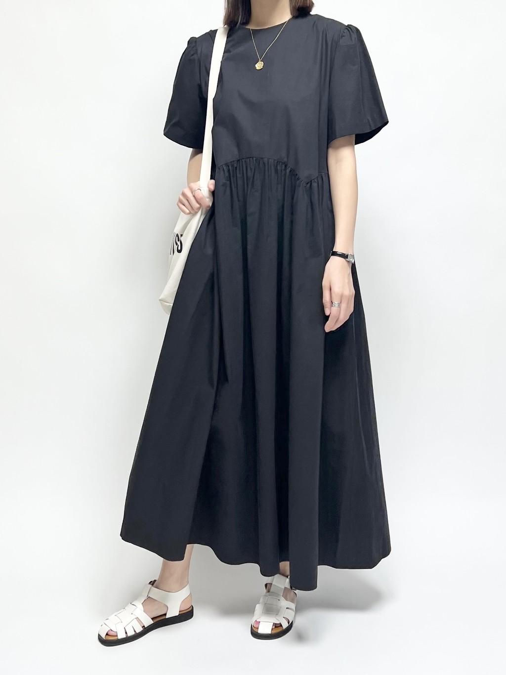패디드 셔링 원피스 padded shirring onepiece : THE MARRANG