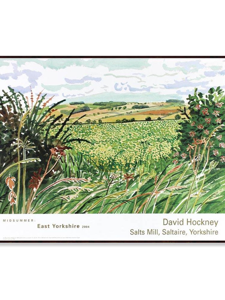 데이비드 호크니 David Hockney - Midsummer: East Yorkshire (액자 포함) : JARI ...
