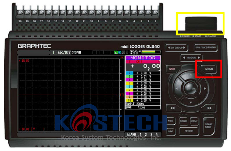 [GL240/GL840] GL100을 GL240, GL840에서 보는 방법 : 코스테크(주)｜제어계측