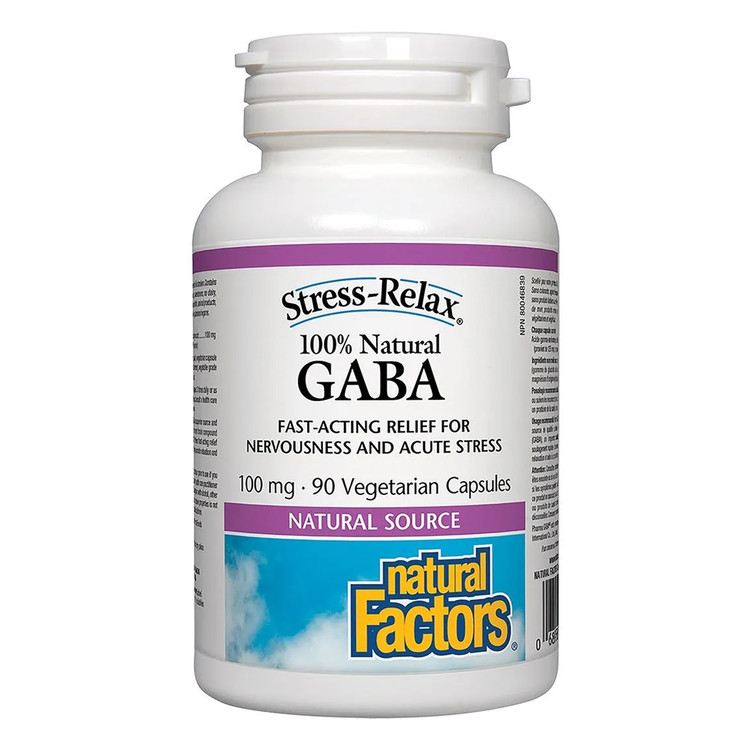 내추럴팩터스 GABA 100mg 90츄어블 : 캐나다비타몬