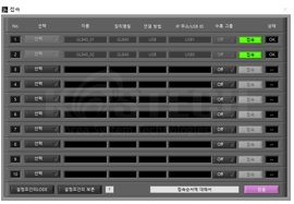 [GL240/GL840] 그라프텍 APS 다중 수록 저장방법 소개 : 코스테크(주)｜제어계측