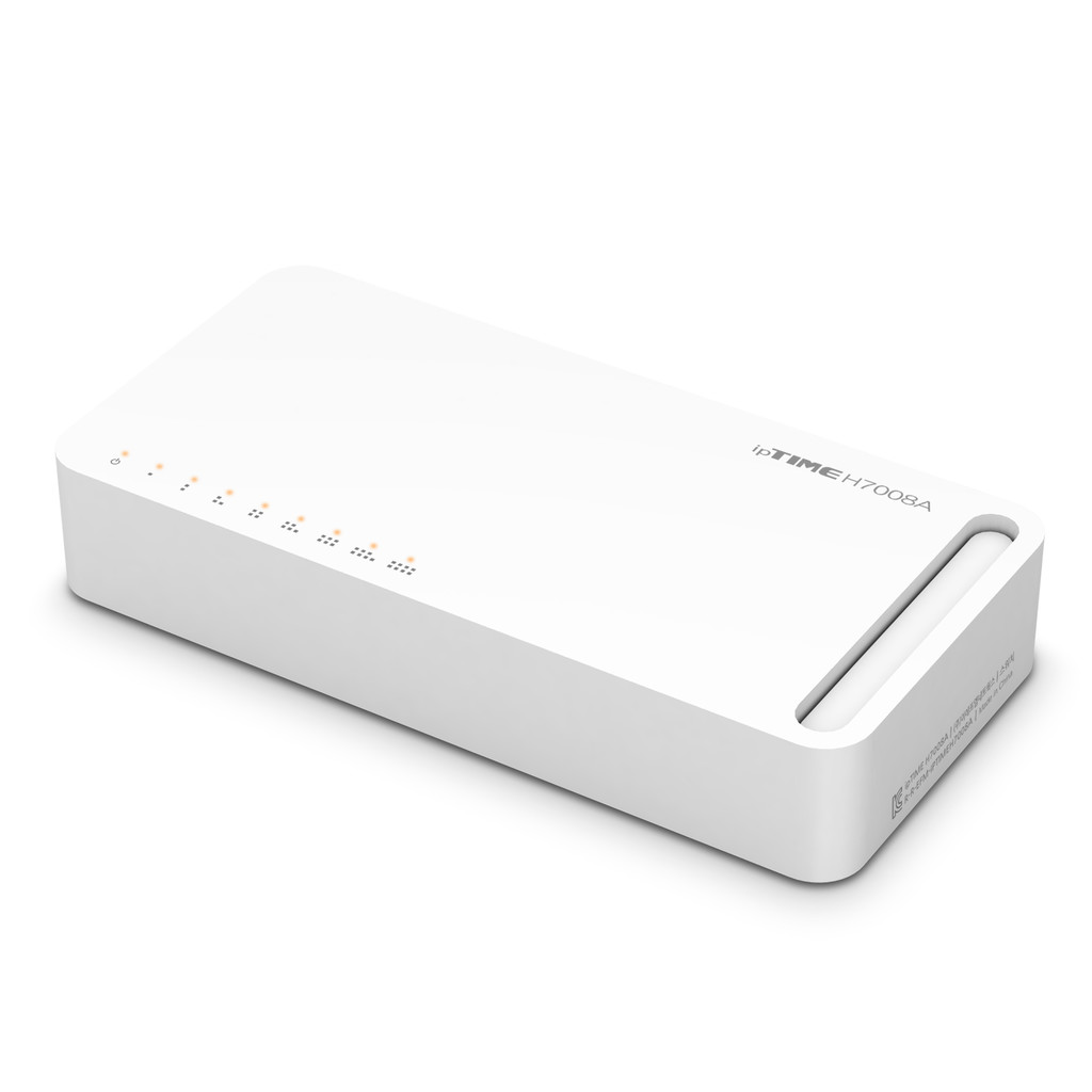 아이피타임 8포트 기가비트 스위칭 허브 H7008A : 스튜디오 엘