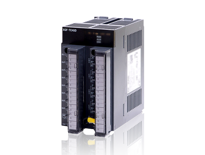 XGF-TC4UD, XGF TC4UD, 온도 제어 모듈, 입력: 4채널(전압/전류/RTD/TC), 출력: 8채널(TR/전류), 제어: 4루프 : 투에스케이