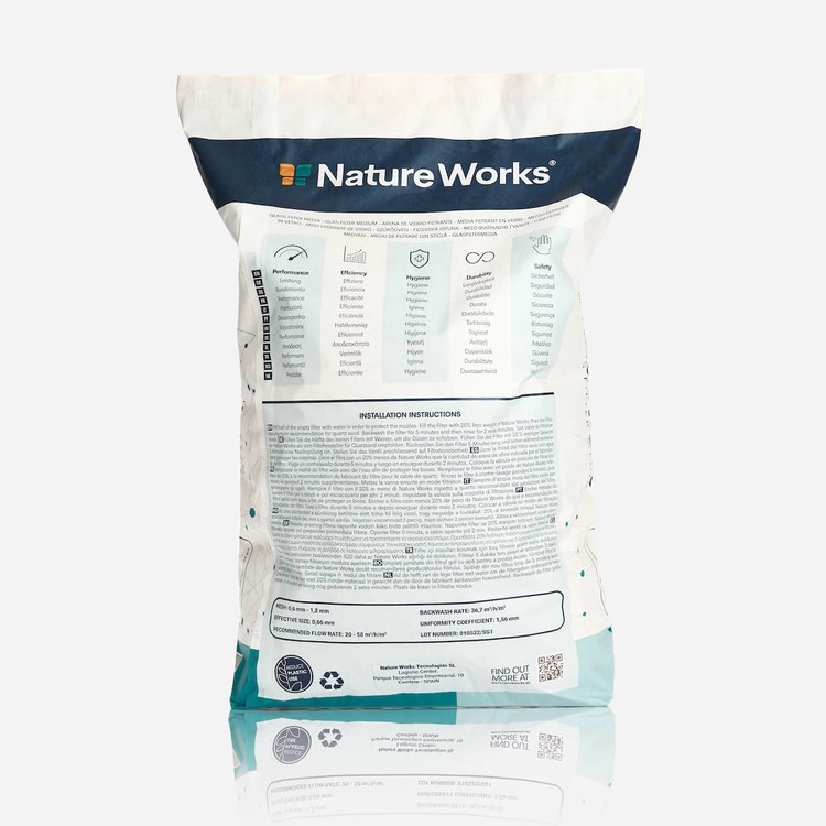 Nature Works Glass Filter Media : 워터홀리데이
