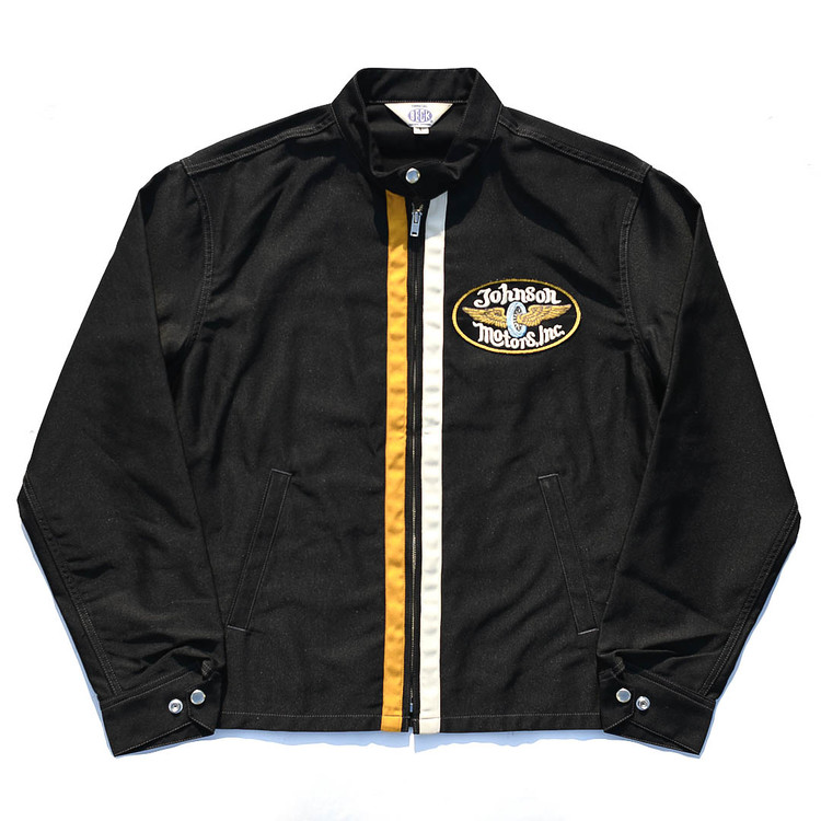 Beck Nylon/Cotton Racing Jacket 'JOHNSON MOTORS' : Semi Basement ...