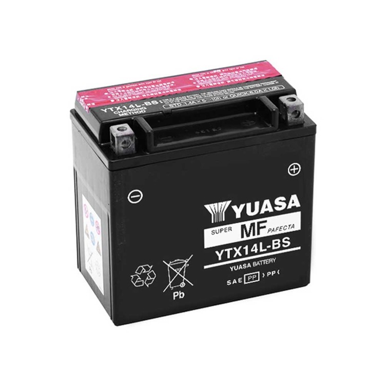 YTX14L-BS / YUASA 유아사 배터리(YTX14L-BS 12.6AH) YTX14L-BS : 모토링크