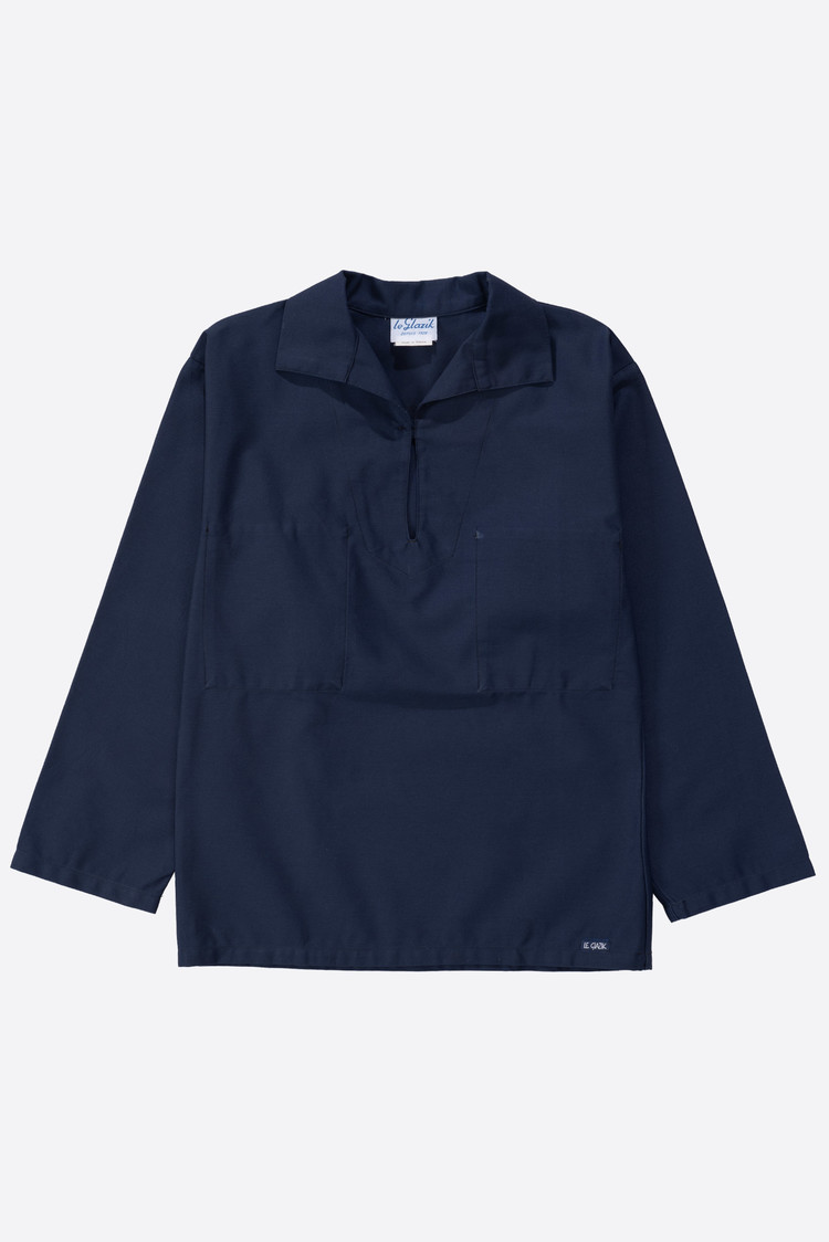 [100-105] Le-Glazik Sailor Work Shirt Made in France No. 6038 : 월드피스 다이어트