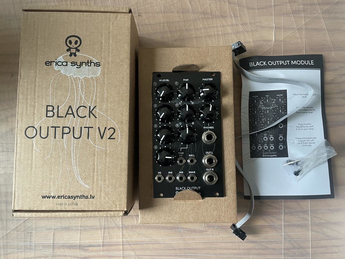 [판매완료] Erica Synths Black Output Module v2 : 옥토모 OCTOMO