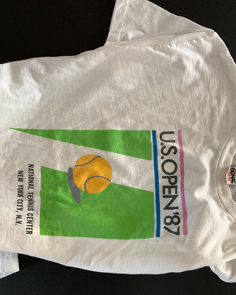 80's "US OPEN 1987" USA T-shirt : lilisun