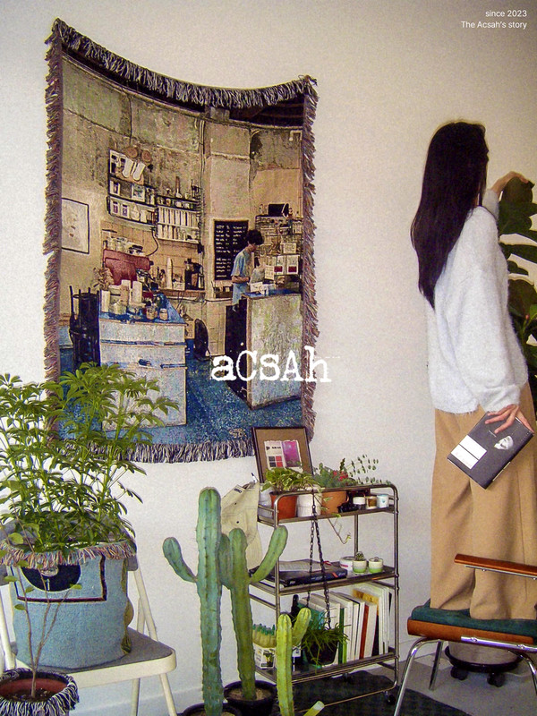 행잉 블랭킷 주문 제작 - acsah