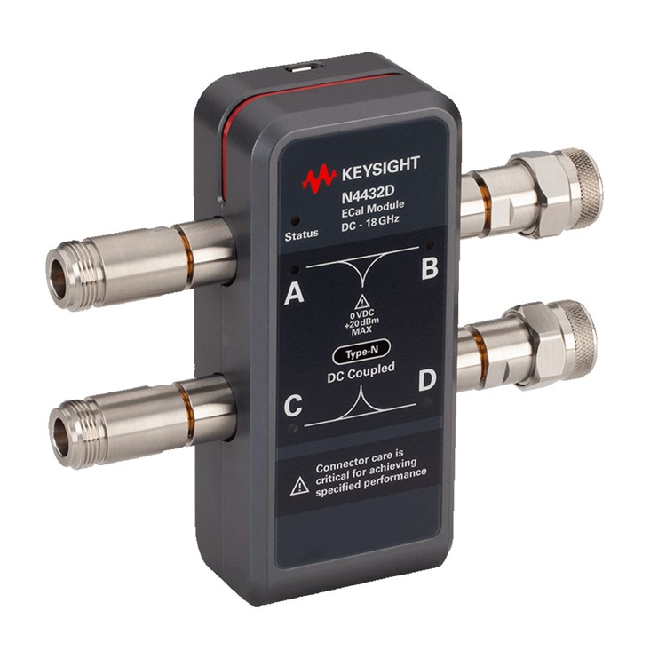 KEYSIGHT N4432D RF 전자 교정 모듈(ECal) 300 kHz to 18 GHz, 4-ports : 지니어스 ...
