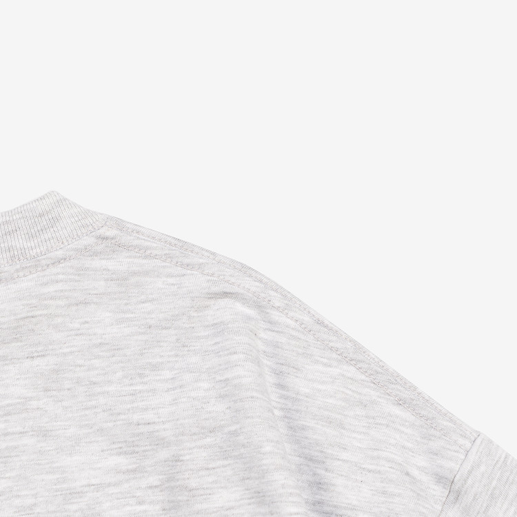 BECANVAS 32S 2-PLY SHORTSLEEVE (LIGHT MELANGE) : BECANVAS | 비캔버스