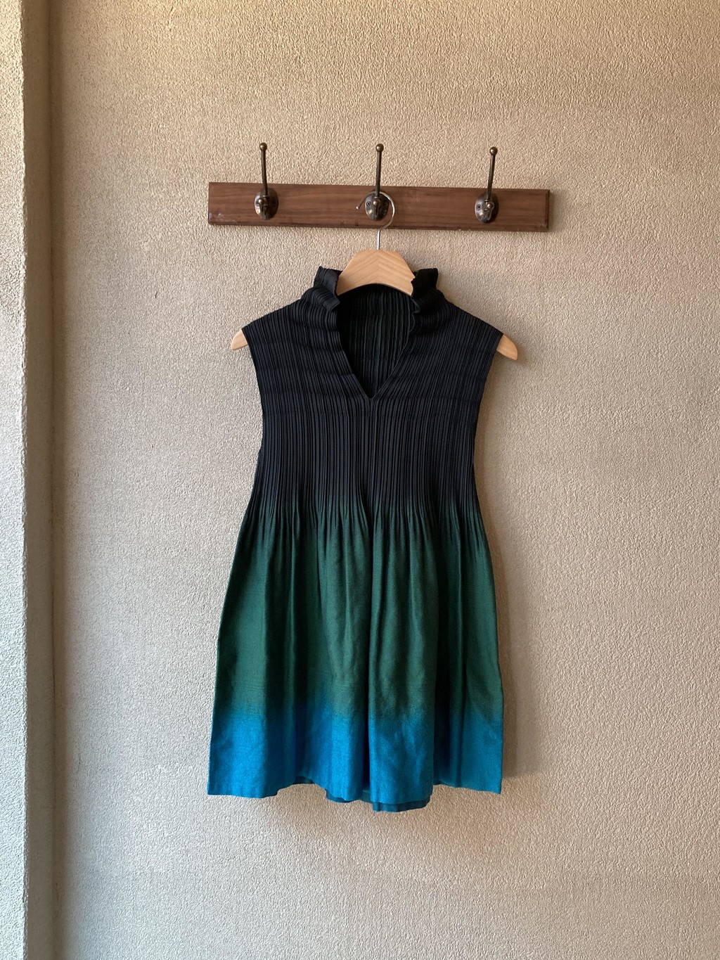 Issey Miyake cotton gradation dress : Heidemarie 하이드마리