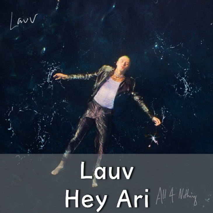 Lauv - Hey Ari [TAB + Chord] : clefguitarC