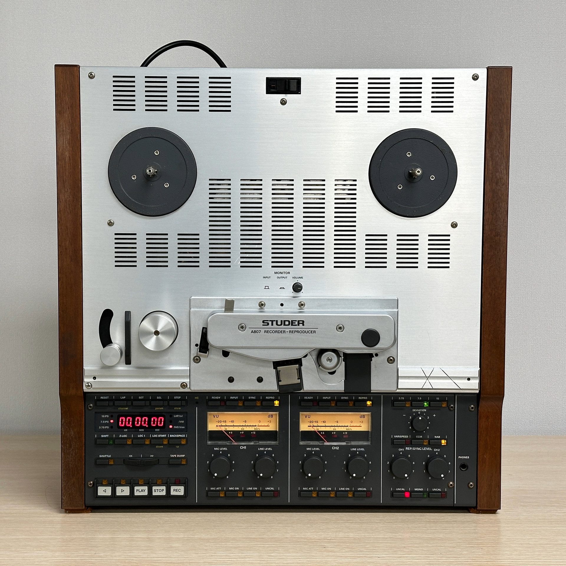 [판매완료] 스투더 A807 릴데크 : Revox 스위스설계, 독일생산 품질보증