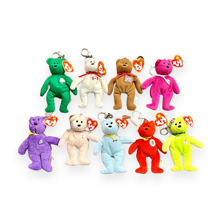Ty Beanie Babies Bear Keyring : Yayshop 예이샵