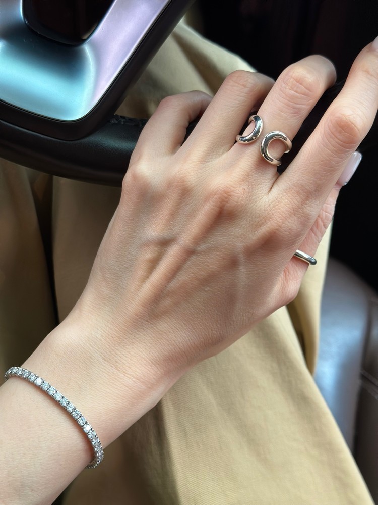 double line ring 더블라인링 : LILY&M.