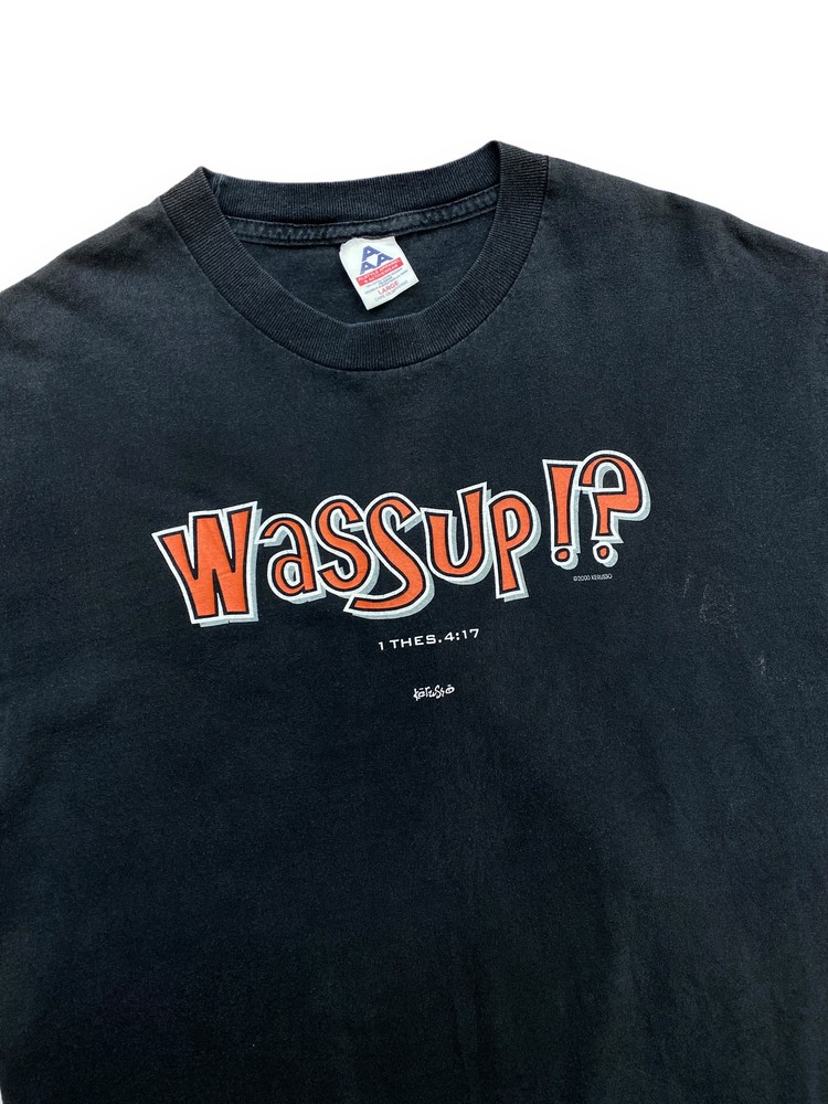 00's AAA Wass Up T-shirt (L,103-105) : 라이트하우스 스토어