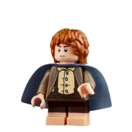 레고 10316 샘와이즈 갬지 미니피규어 Samwise Gamgee (Sam) - Sand Blue Cape, Light ...