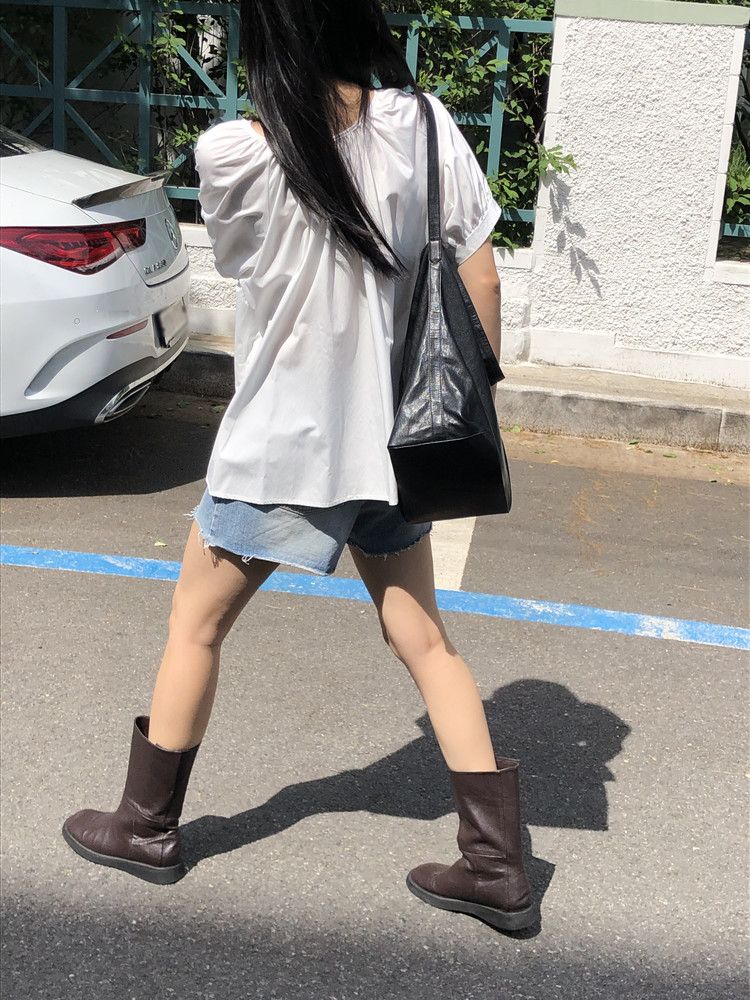 2-way button blouse : 씨유쑨