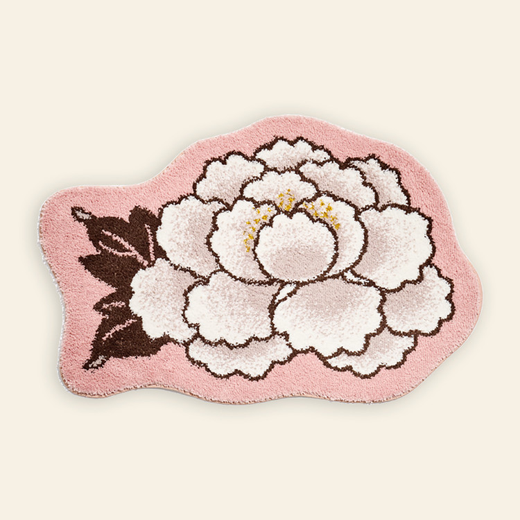 Peony Rug (Pink) : Bon'ee
