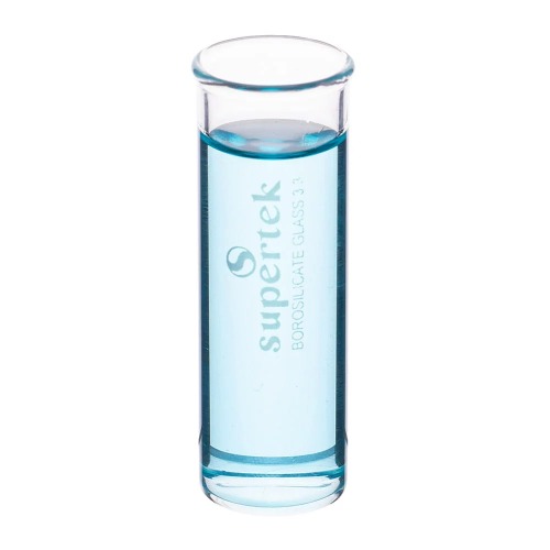 [유리초자] 평바닥 시험관 Flat Bottom Test Tube with Rim : 비코사이언스