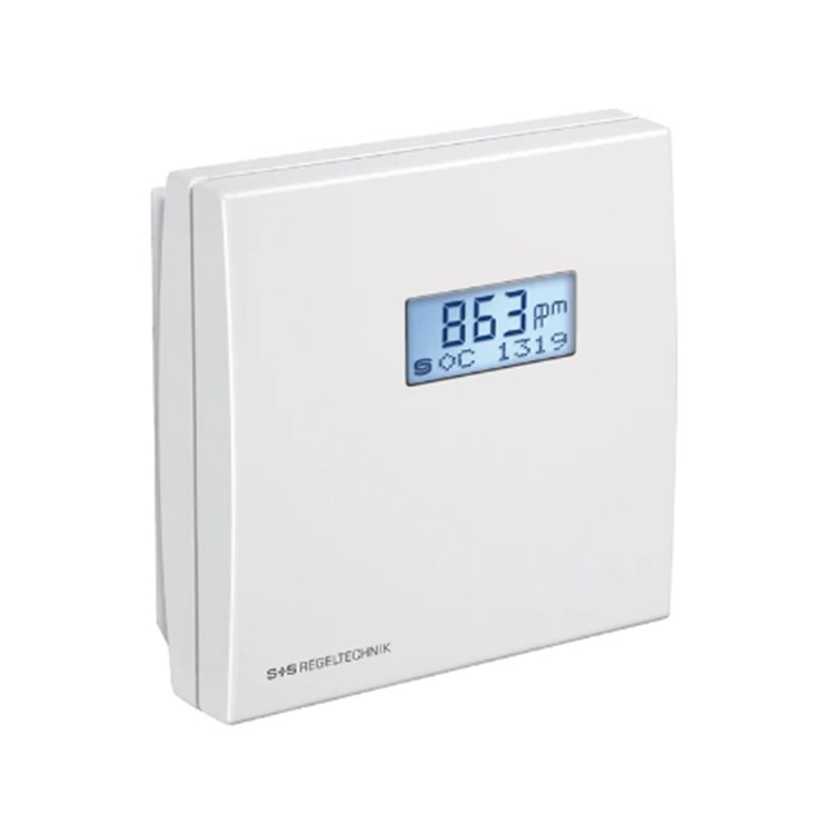 S+S RFTM-PS-LQ-CO2-Modbus 습도, 온도, 미세먼지(PM), 공기질(VOC) 및 CO2를 감지하는 실내 센서 ...