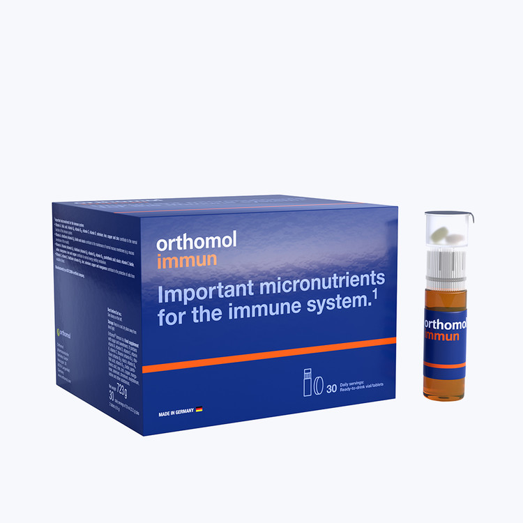 Orthomol Immun (liquid 20ml + tablets 900mg) x 30 : DM Diplomat Duty Free