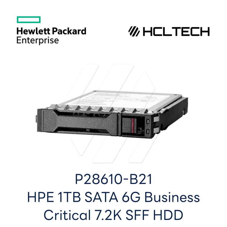 P28610-B21 HPE 1TB SATA 6G Business Critical 7.2K SFF HDD