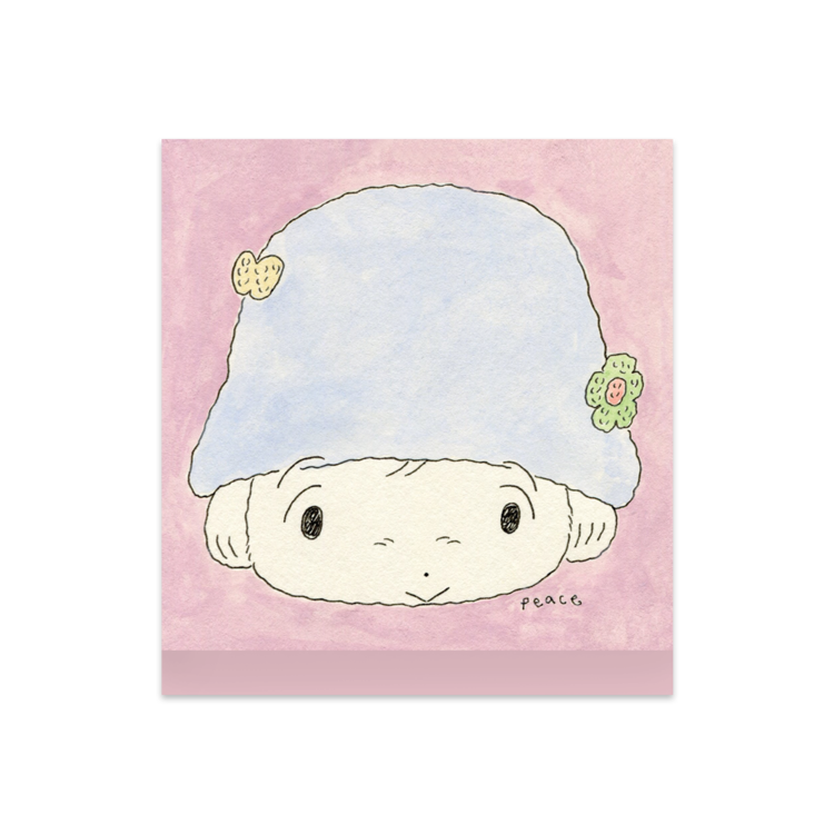 [백년서점] 바로바로 모자 떡메모지 : paperuler