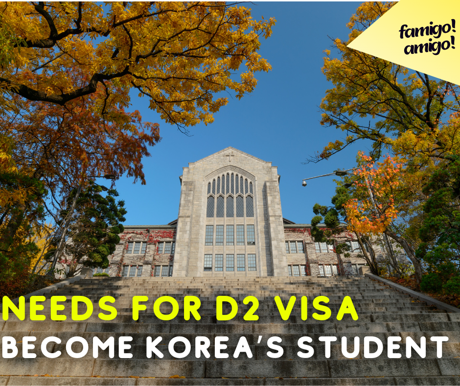 What you must have to apply to universities and get D2 visa : Visa ...