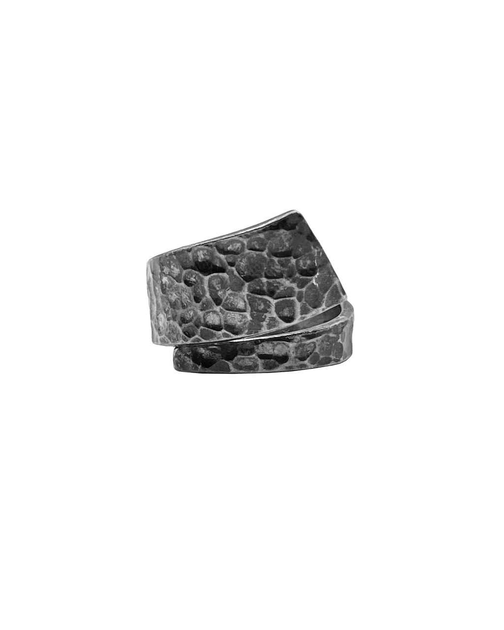 Vintage Hammered Wrap 925silver Ring : 엔칸토