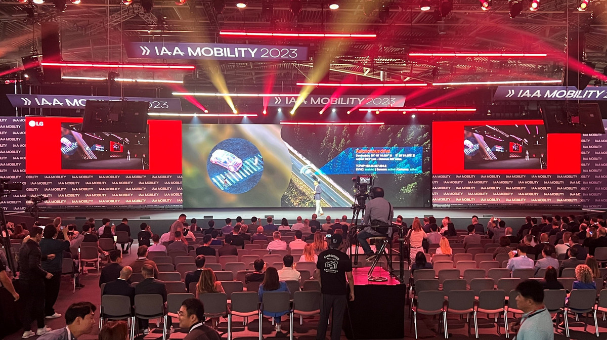 IAA Mobility 2023 LG Press Conference : 01 Global Project