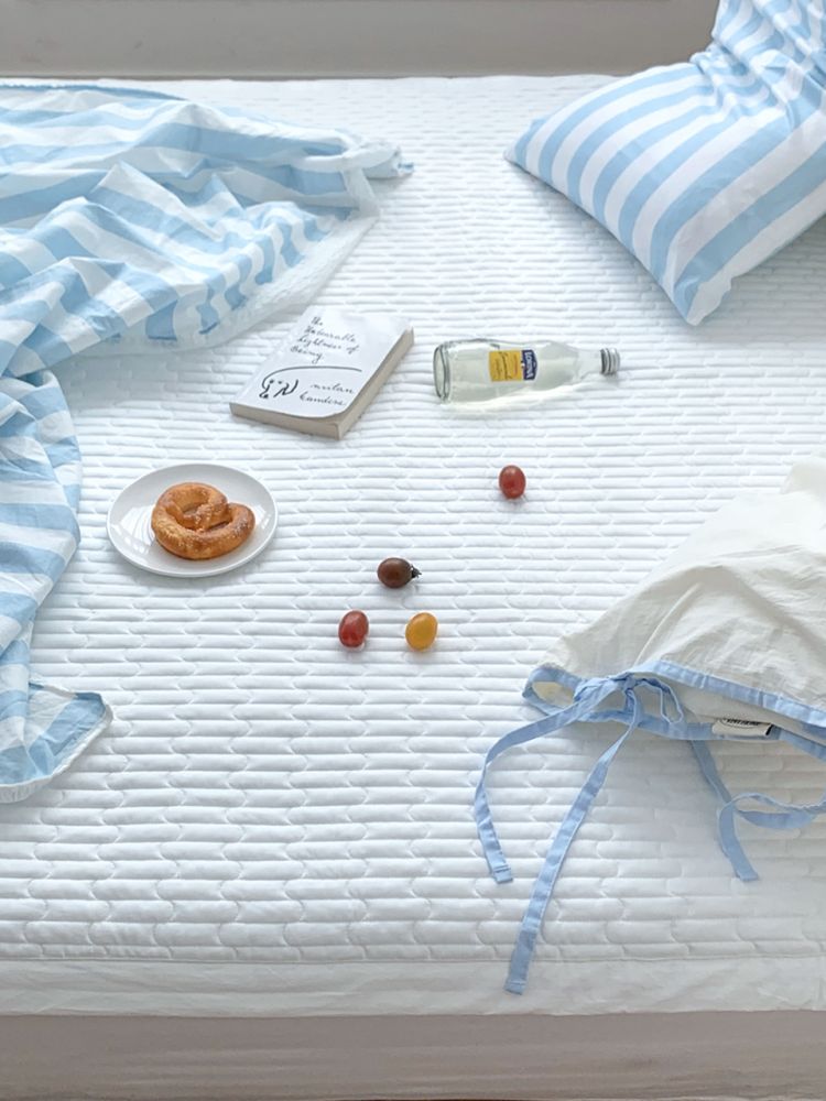 프리미엄 버블 쿨링 콜드벡스 접촉냉감 고정밴딩 여름패드 SS/QK/LK (2컬러) : 비비홈