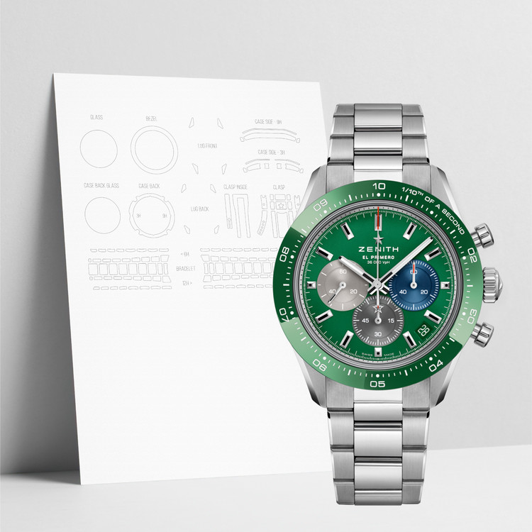 WATCHSHELL ZENITH CHRONOMASTER 03.3119.3600/56.M3100 41MM PROTECTION ...