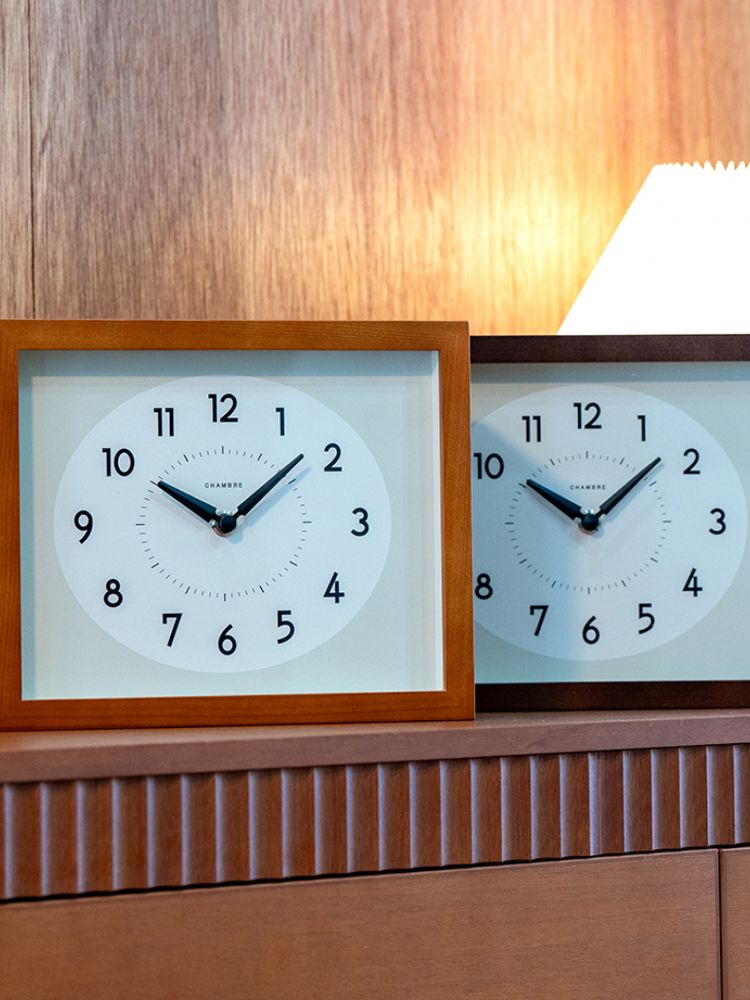 HINOKI WALL CLOCK : moromoro (모로모로 오브제)