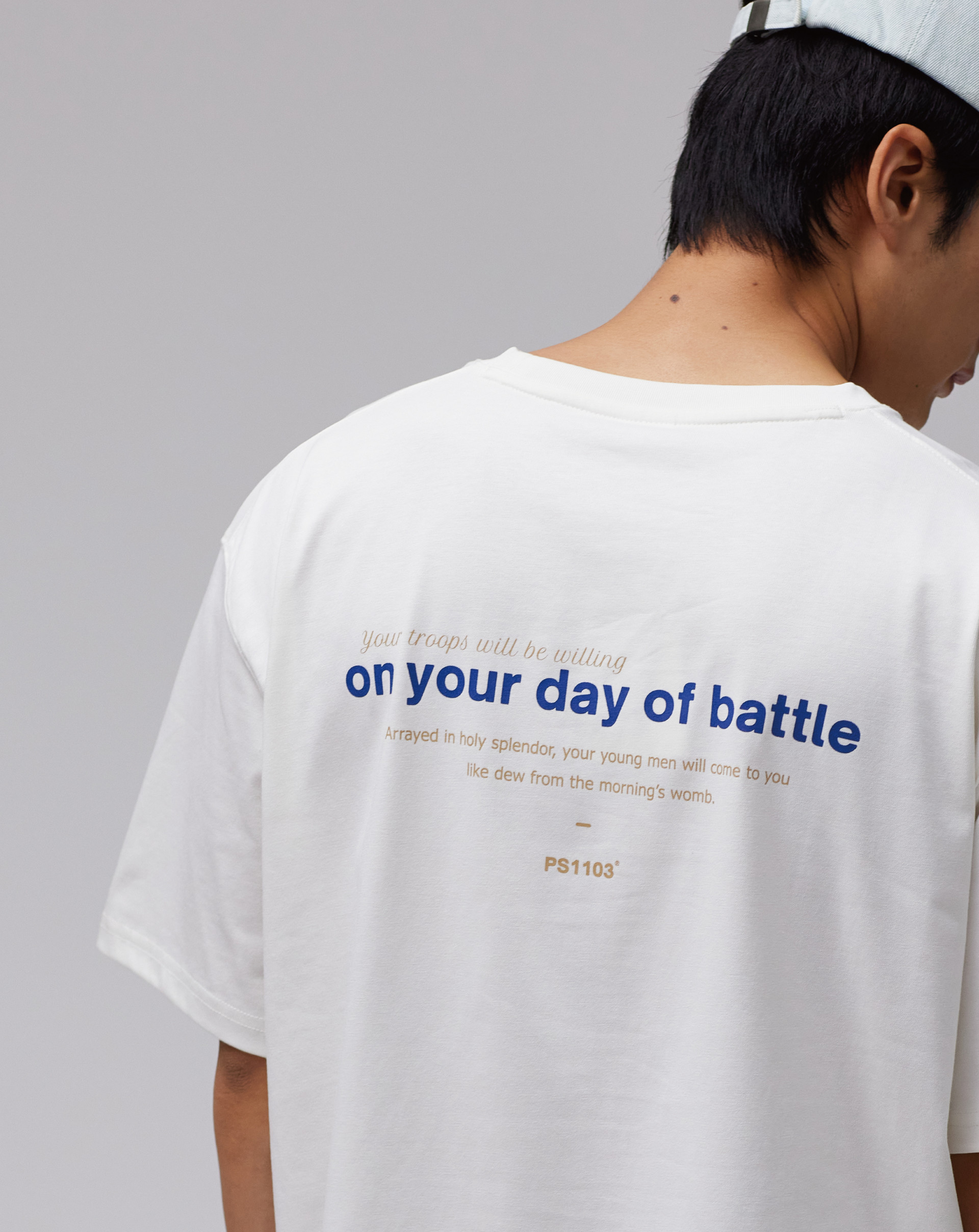 [Psalm 110:3] Day of Battle 루즈핏 티셔츠 : PS1103