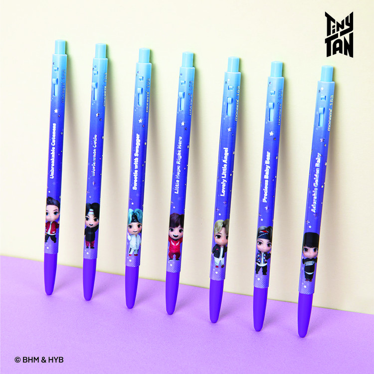 TinyTAN Bp153 Pen set - Basic : Sangsang's Mall (BTS Character Goods,K-POP Goods,K-Goods)
