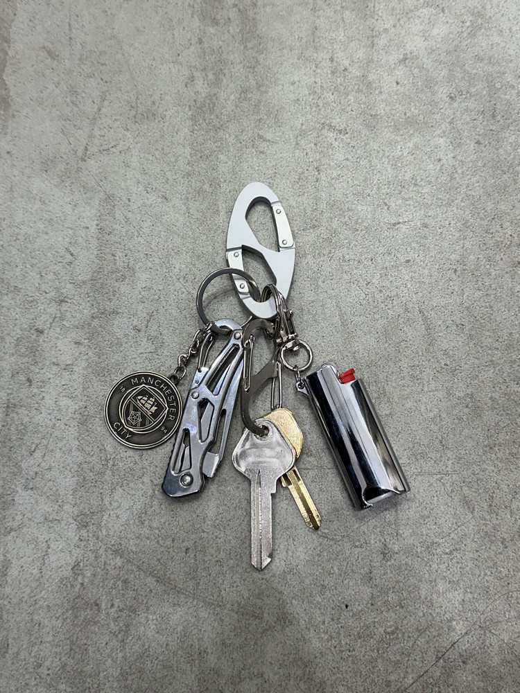 Steel lighter key ring - 스틸라이터 키링 (3ver.)