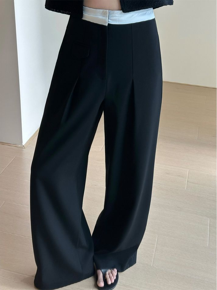 WANGER high waist Pleated Pants : 소냐도르(soñador)