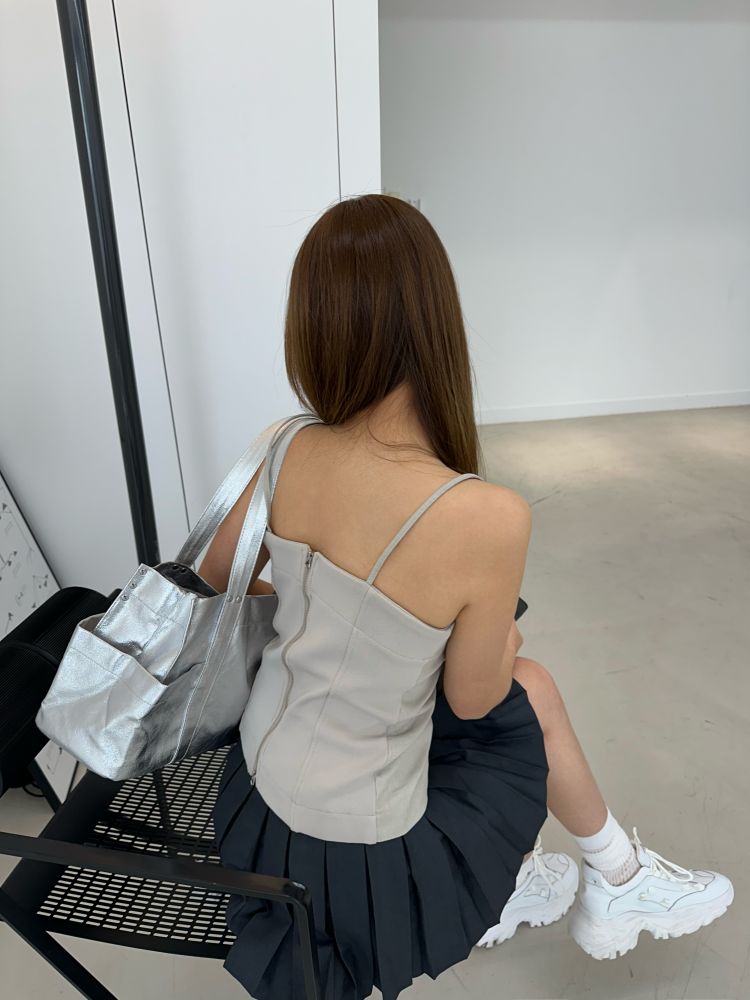 Back Zipper Top : OURNZESEOUL