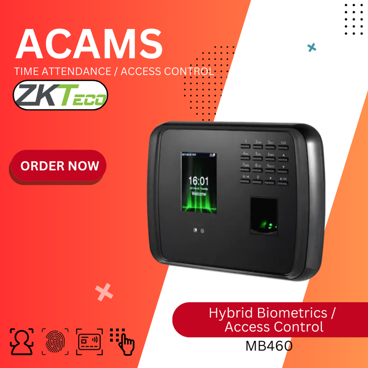 Zkteco MB460 Hybrid Biometrics / Access Control [ORDER BASIS]