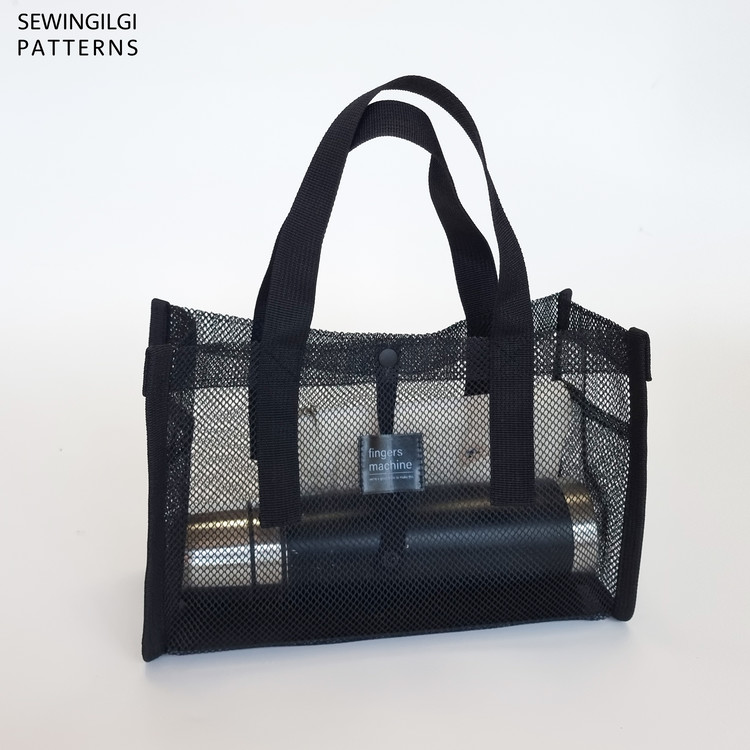 Mesh Beach Bag Pattern : SEWINGILGI PATTERNS
