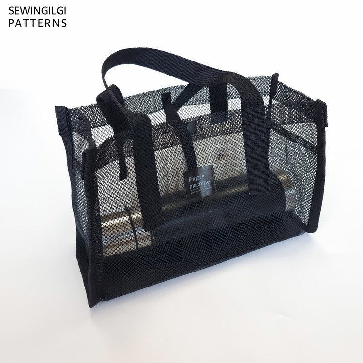 Mesh Beach Bag Pattern : SEWINGILGI PATTERNS