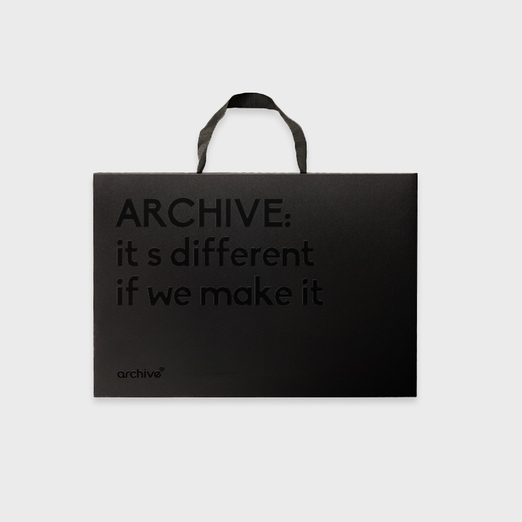 커스텀 그립 슬리브 박스 : 아카이브. 브랜드굿즈 ARCHIVE KIT