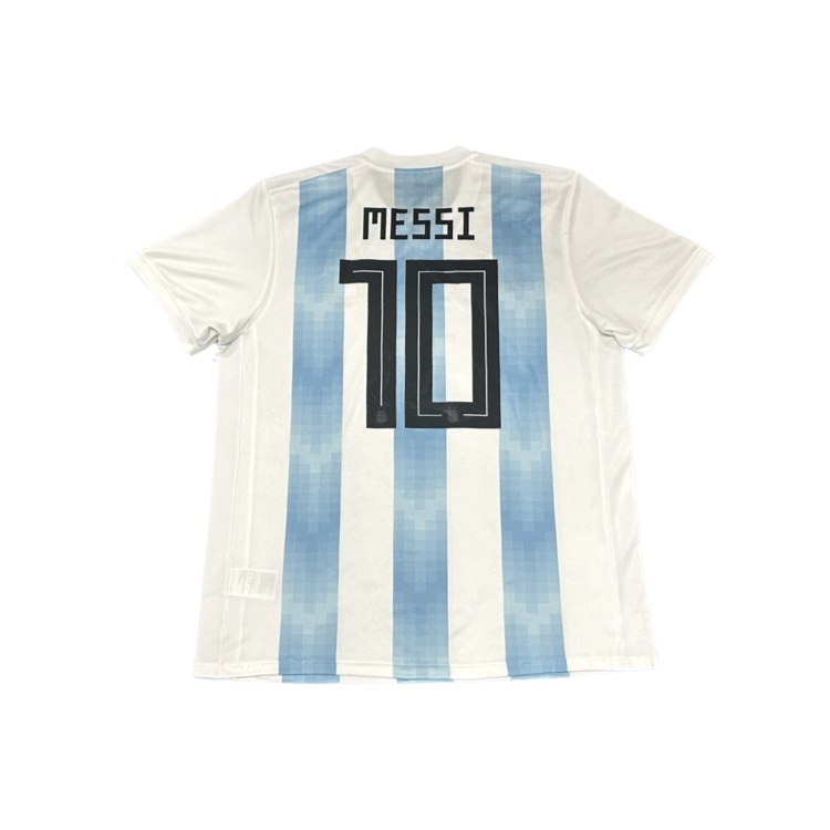 2018-2020 Argentina Home #10 Messi Shirt - L : Collector's Room