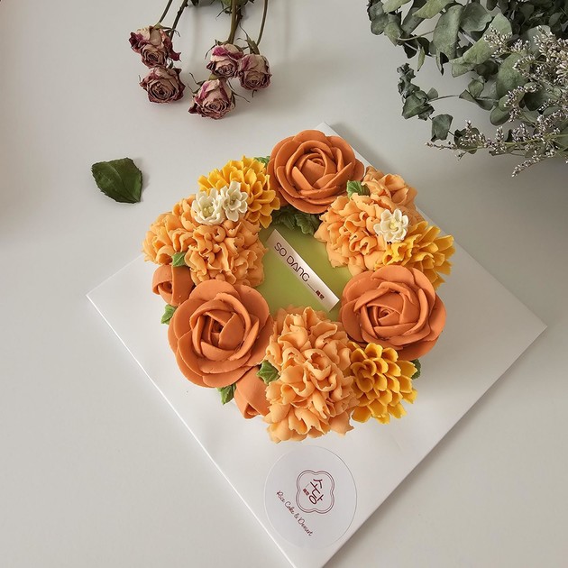 카네이션 연습 : 한국케이크교육협회 아카데미