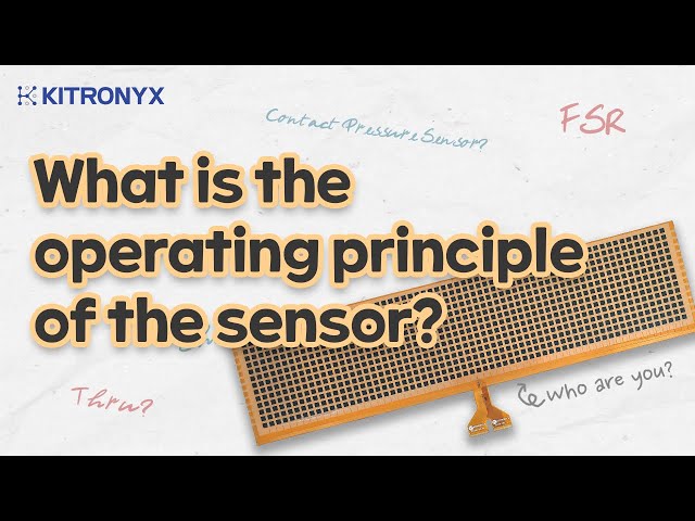 [FSR Sensor] How does the sensor work? : Kitronyx Technical Contents Board