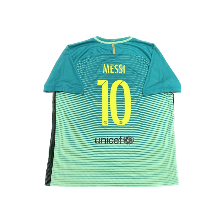 2016-2017 Barcelona 3rd #10 Messi Shirt - XXL : 433 SEOUL