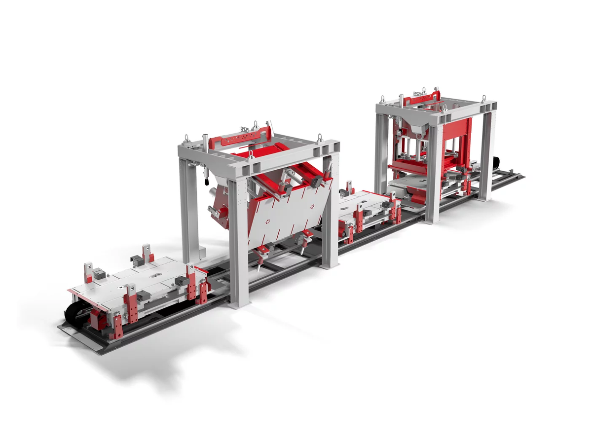 SHUTTLE MOLD CARRIER : Support